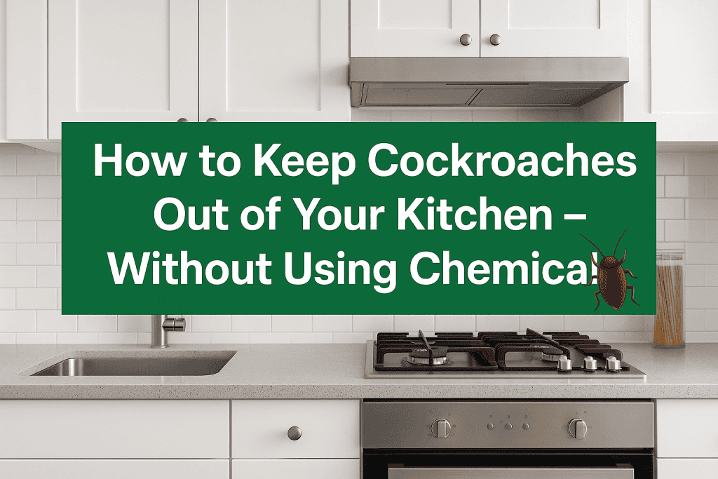 How to Keep Cockroaches Out of Your Kitchen – Without Using ...