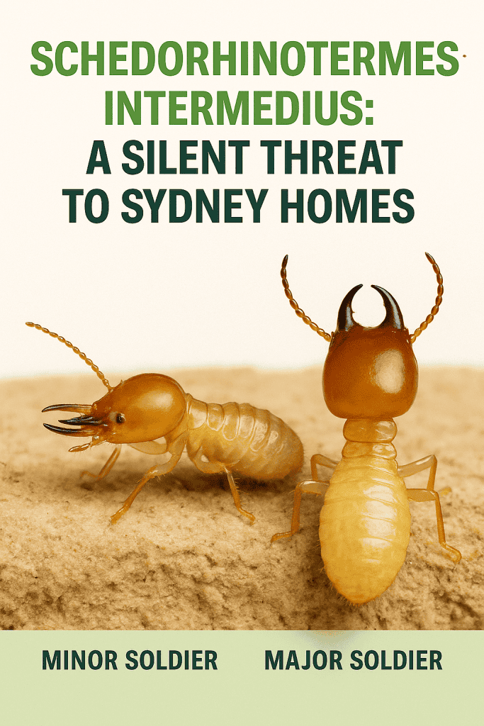 Schedorhinotermes Intermedius: A Silent Threat to Sydney Homes · Clean ...