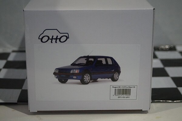 OTTO Peugeot 205 1.9 GTi Le Mans Blue 1:18 Resin OT1153