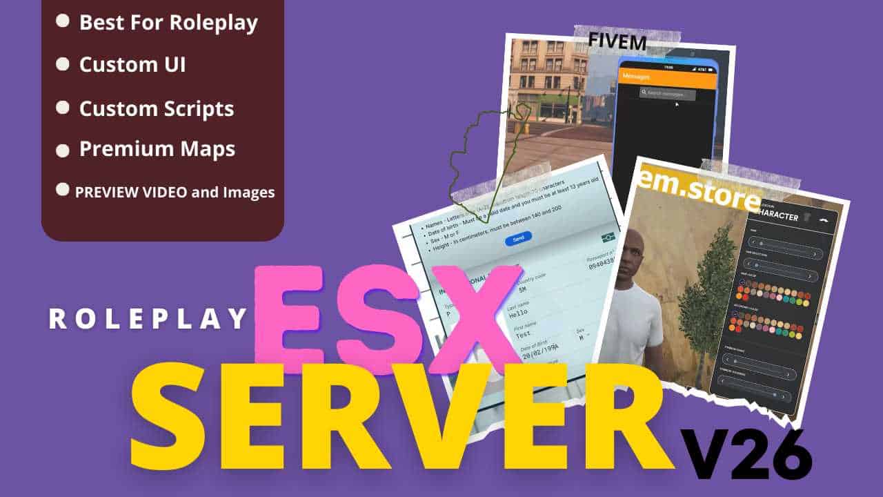 esx base server fivem - FiveM Store