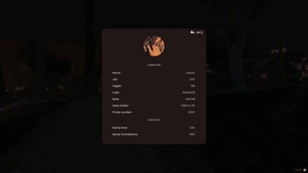 fivem character menu - FiveM Store