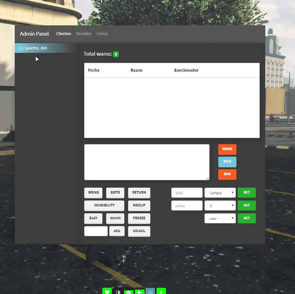 fivem esx admin panel - FiveM Store