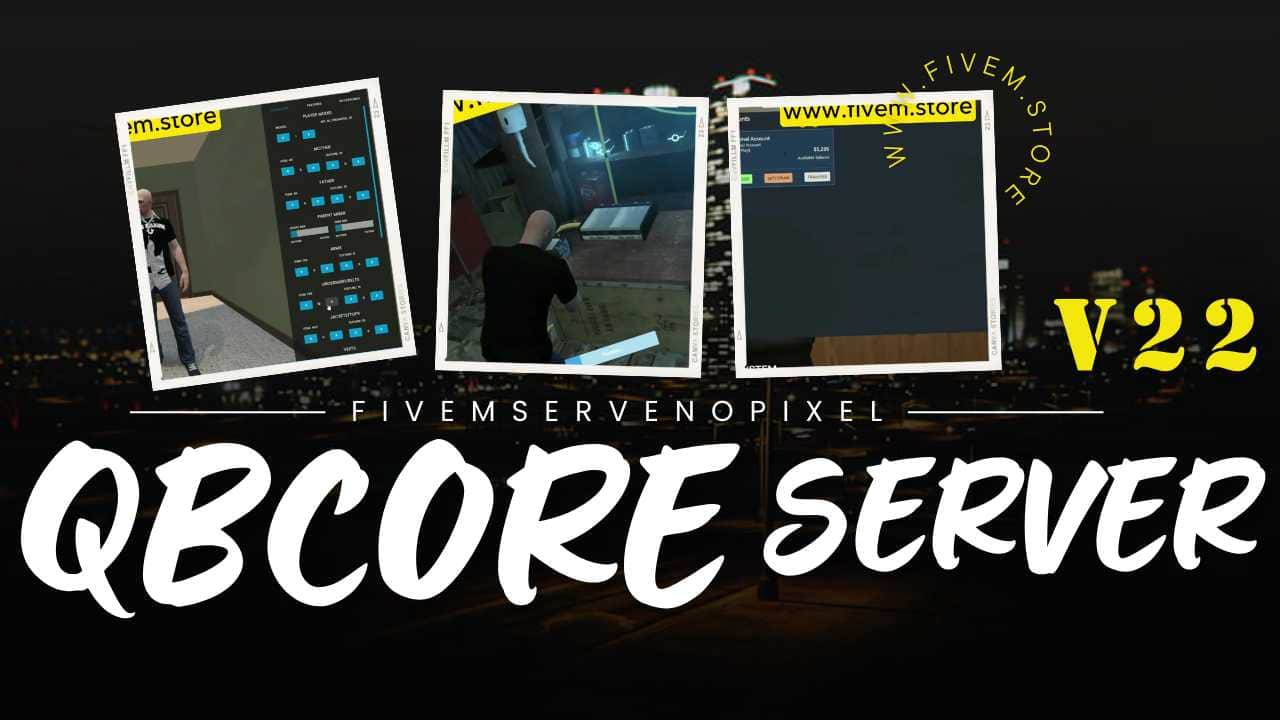 fivem server qbcore - FiveM Store