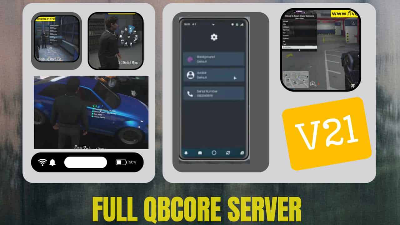 full qbcore server - FiveM Store