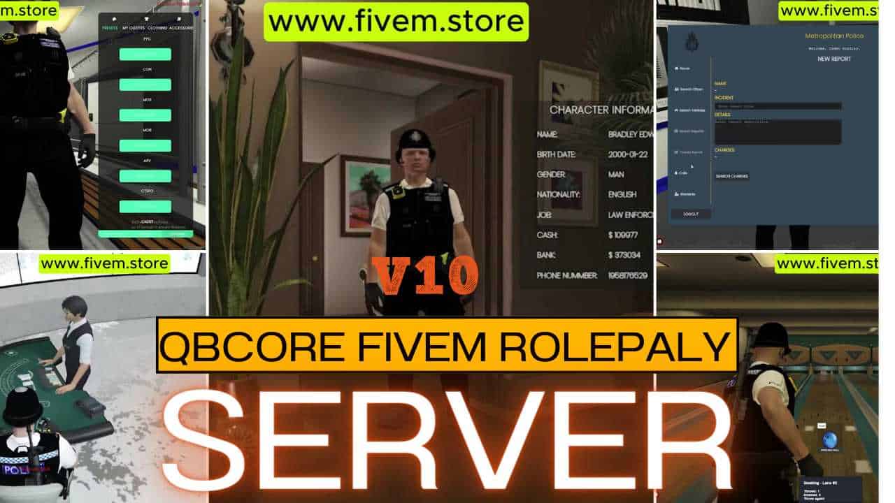 FiveM QB Core Server - FiveM Store