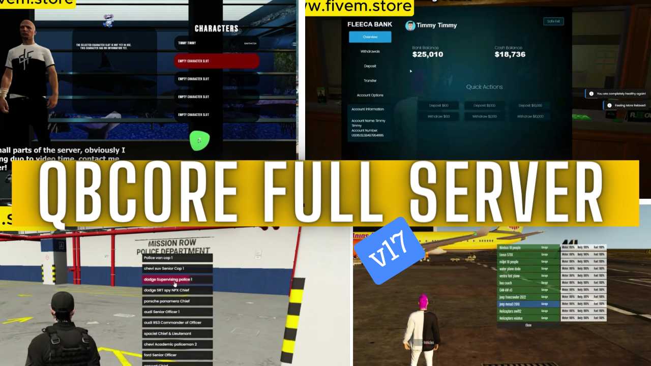 qbcore full server download - FiveM Store