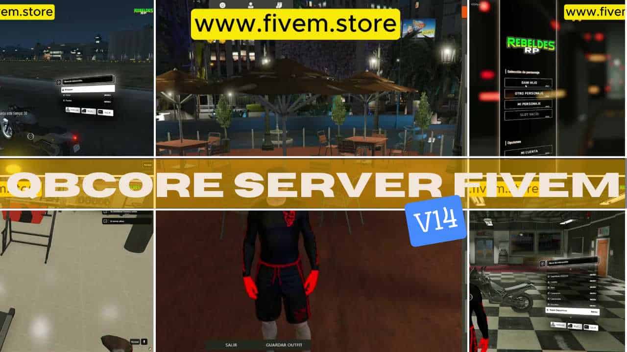 qbcore server files - FiveM Store