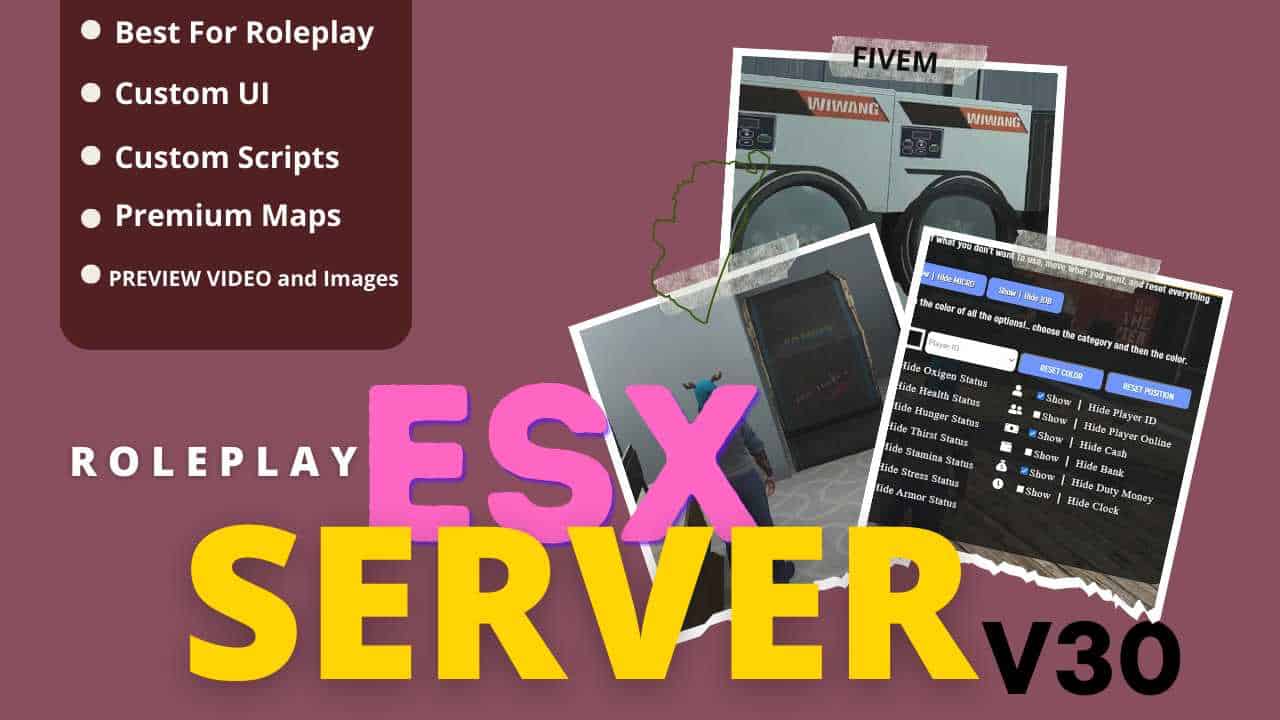 esx server resources fivem - FiveM Store