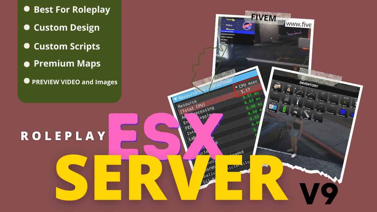 fivem esx server - FiveM Store