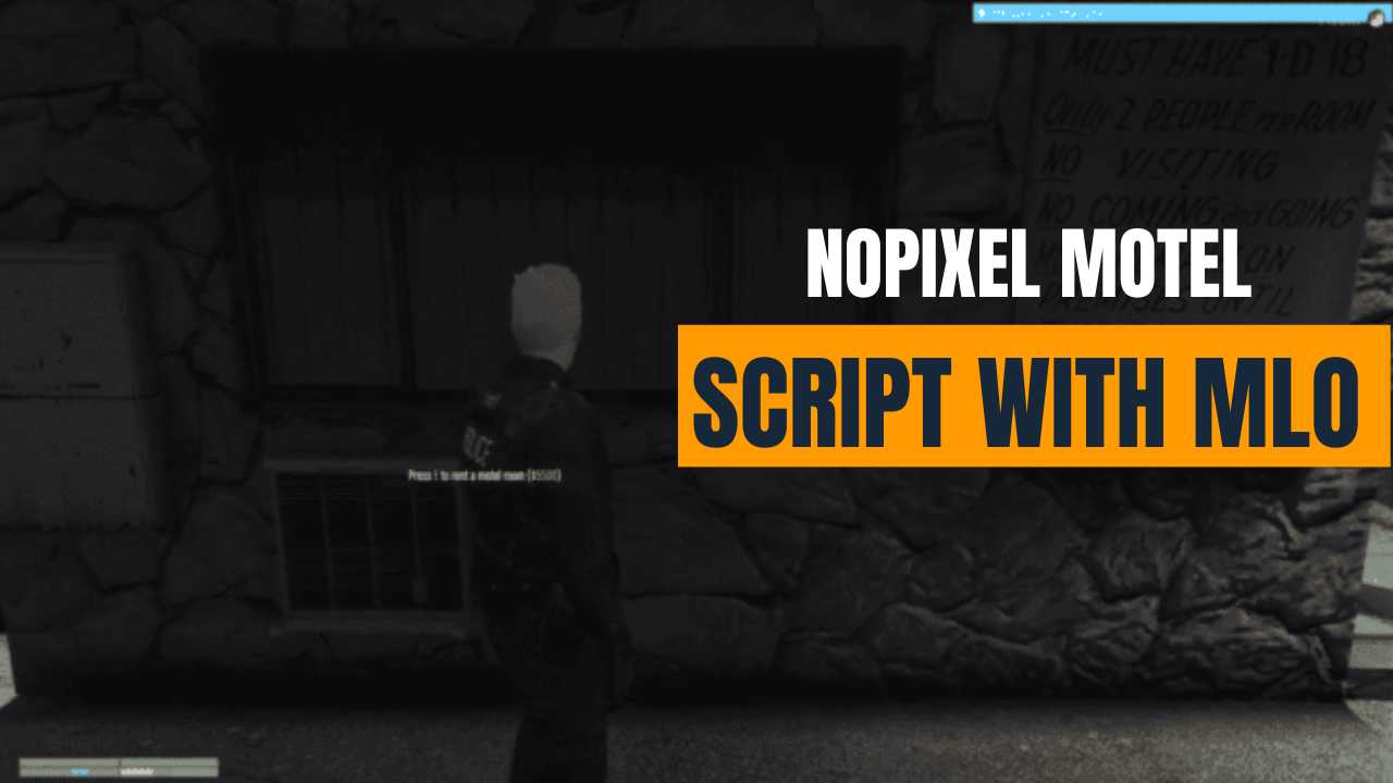 NoPixel Motel script with mlo - FiveM Store