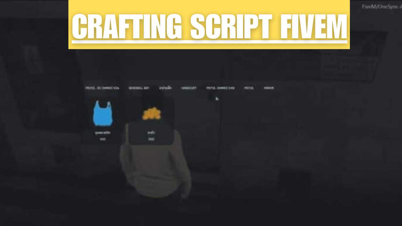 crafting script fivem - FiveM Store