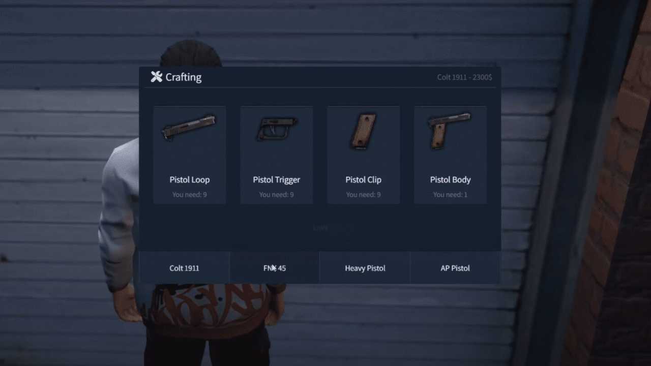 fivem crafting - FiveM Store