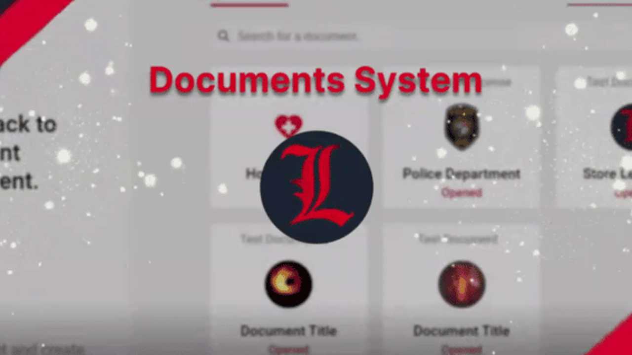 fivem documents script - FiveM Store