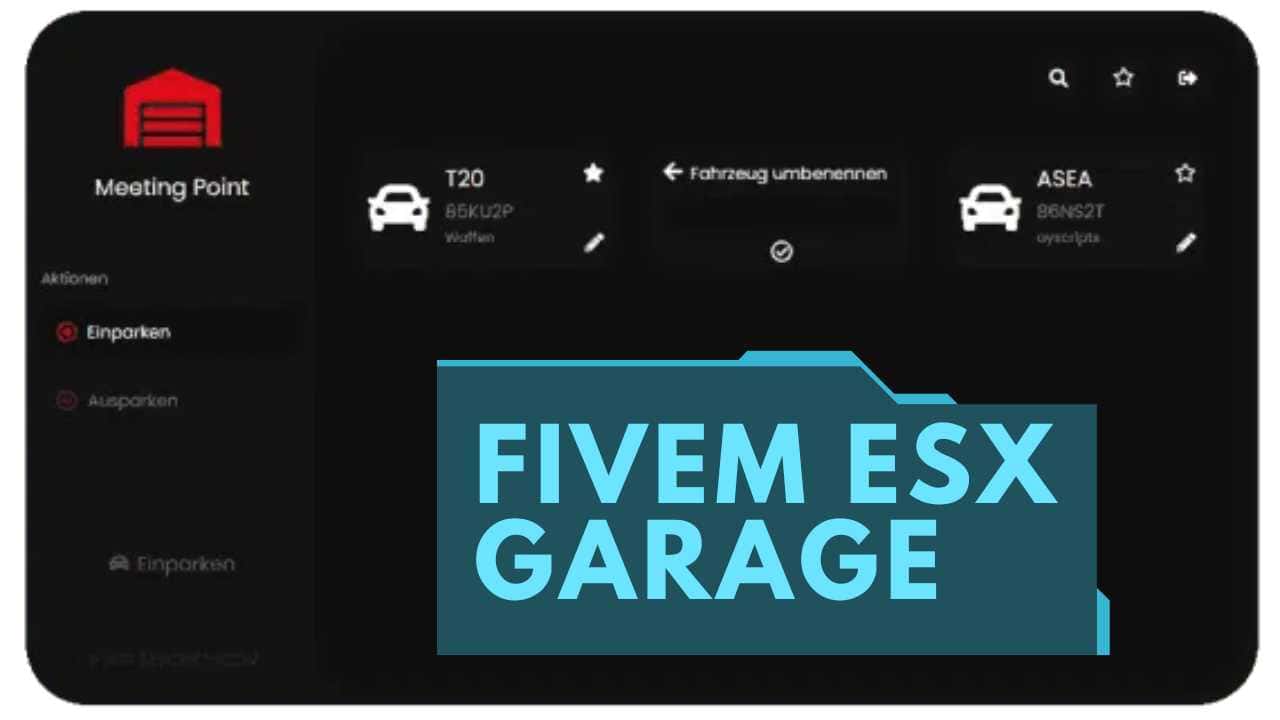 fivem esx garage - FiveM Store