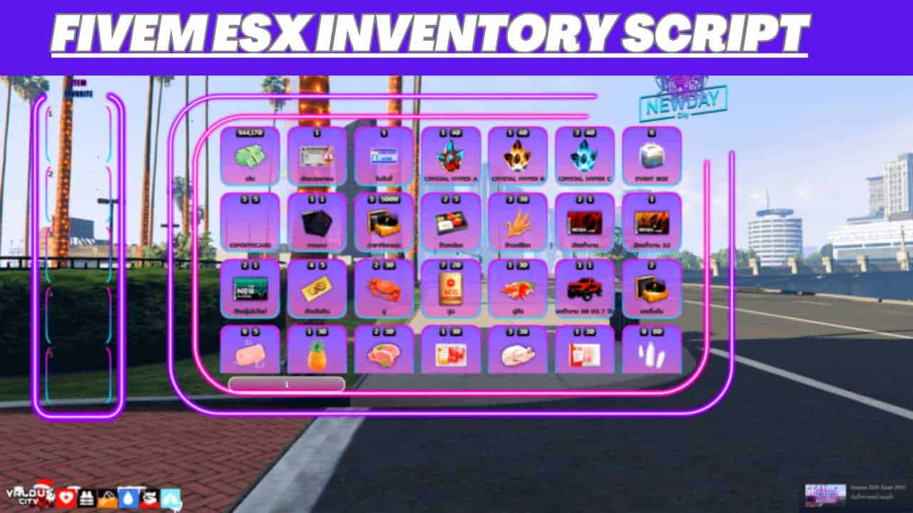 fivem esx inventory script - FiveM Store