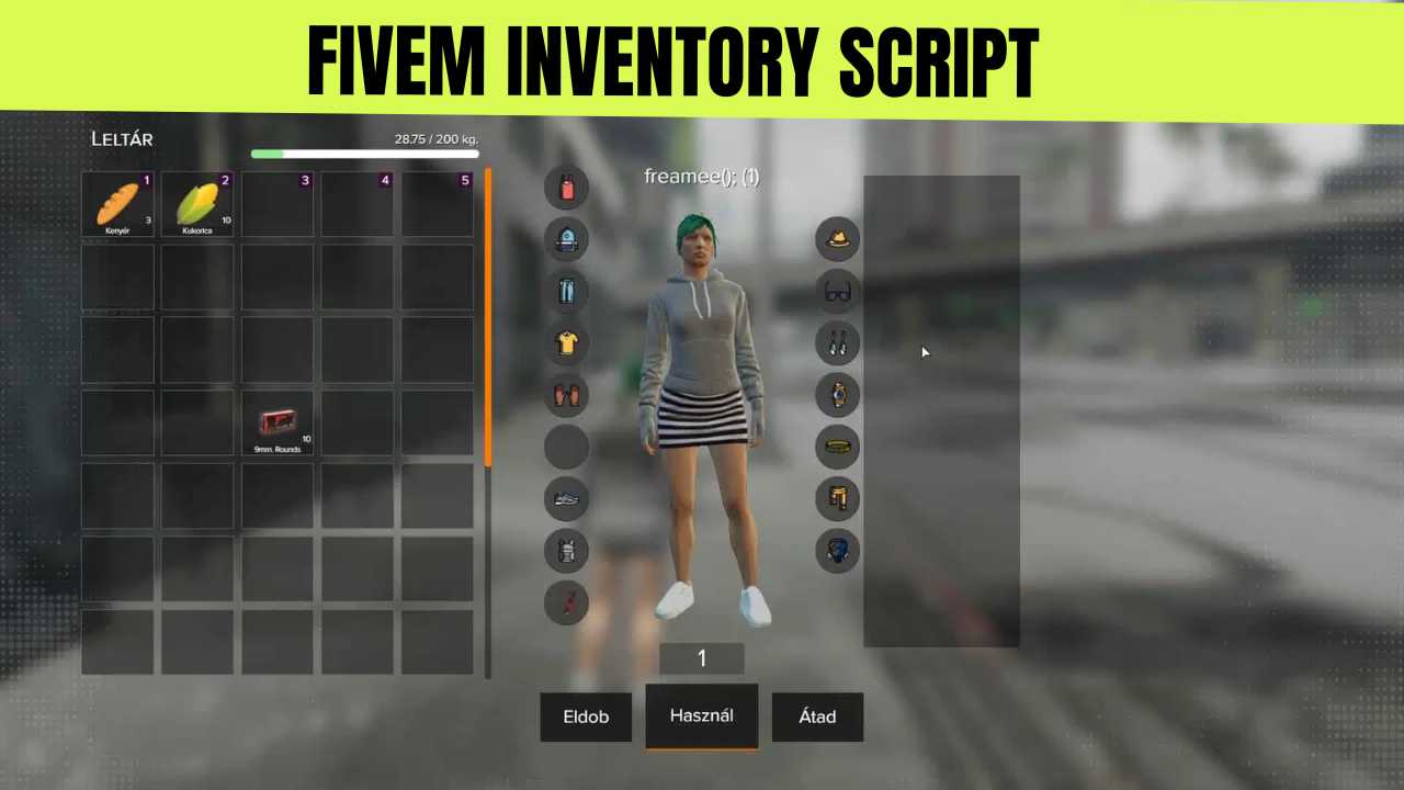 fivem inventory script - FiveM Store