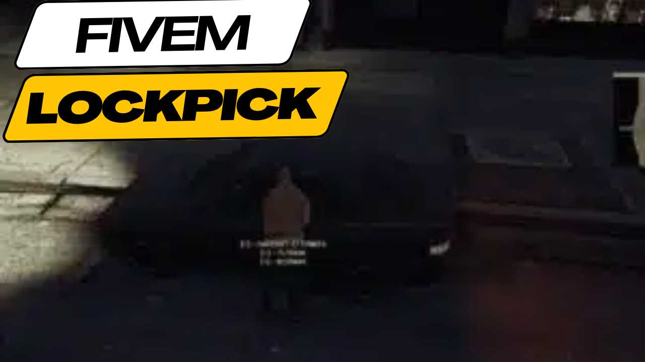 fivem lockpick - FiveM Store
