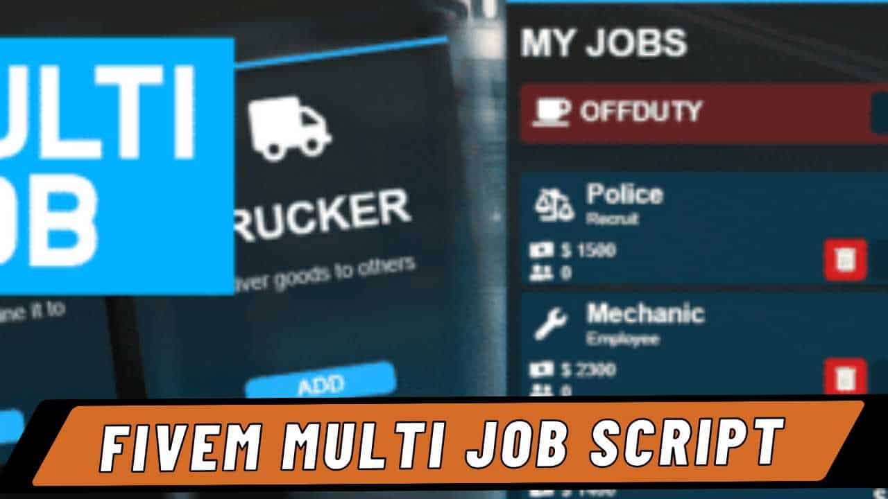 fivem multi job script - FiveM Store