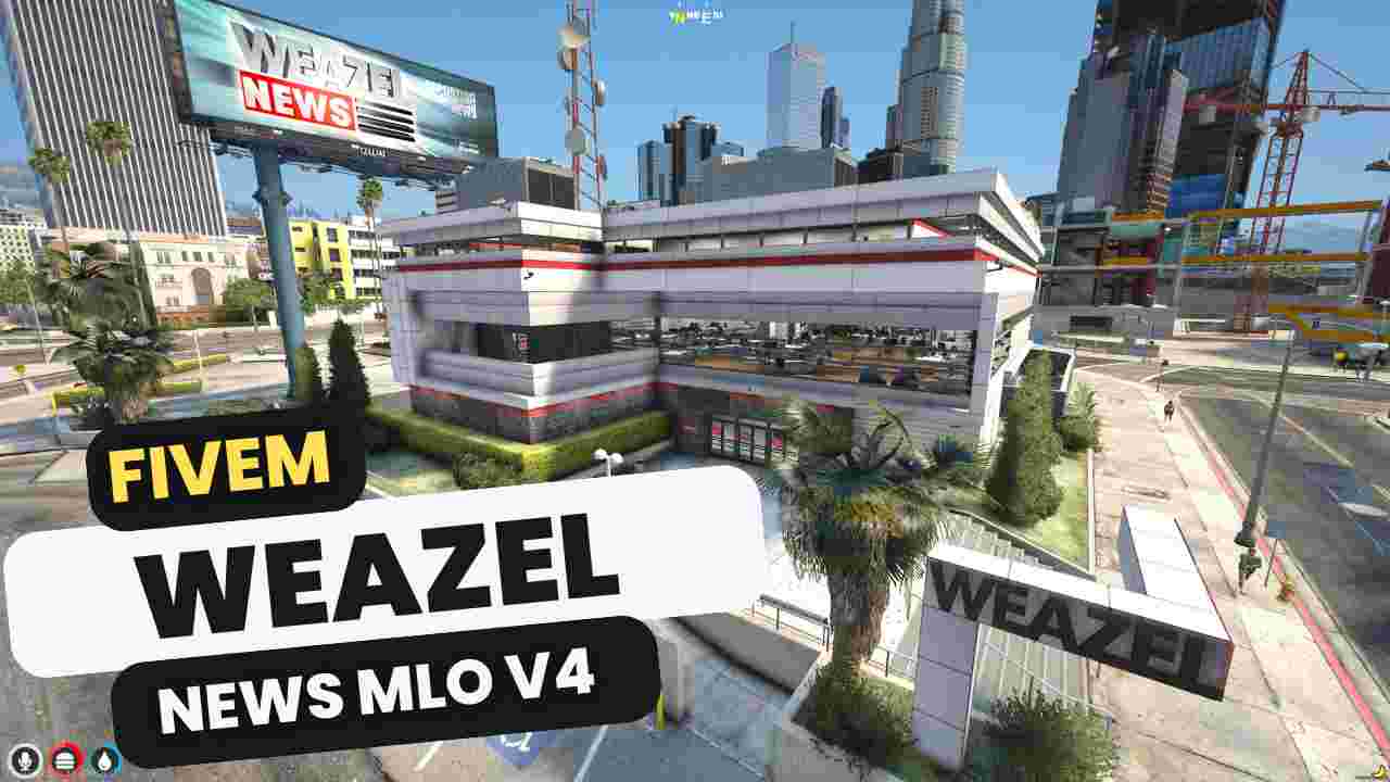 Fivem Weazel News MLO V4 - FiveM Store