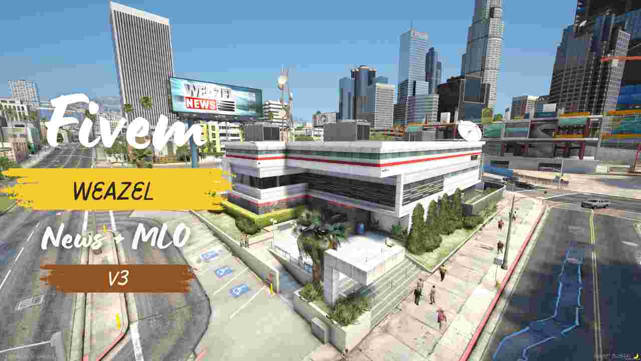 Fivem Weazel News MLO V3 - FiveM Store