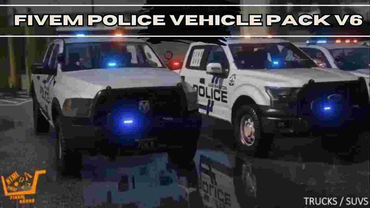 Fivem Police Vehicle Pack V6 - FiveM Store