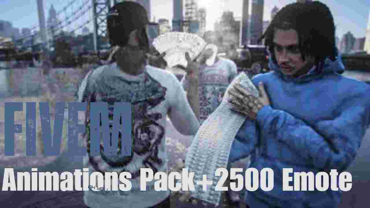 Fivem Animations Pack+2500 Emote - FiveM Store
