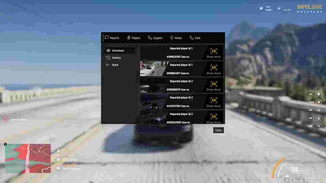 Fivem Report Script - FiveM Store