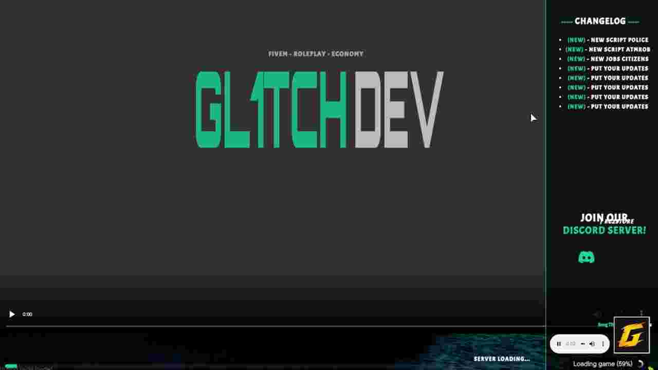 Fivem Loading screen V16 - FiveM Store