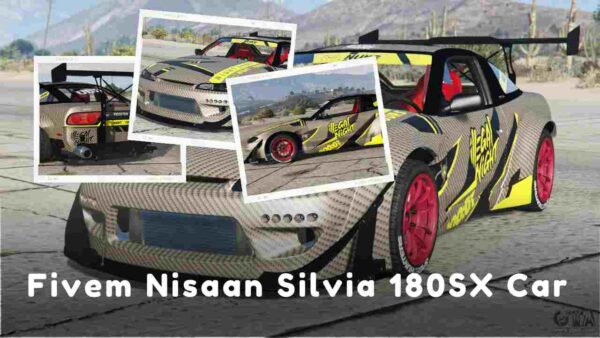 Fivem Nisaan Silvia 180SX Car - FiveM Store