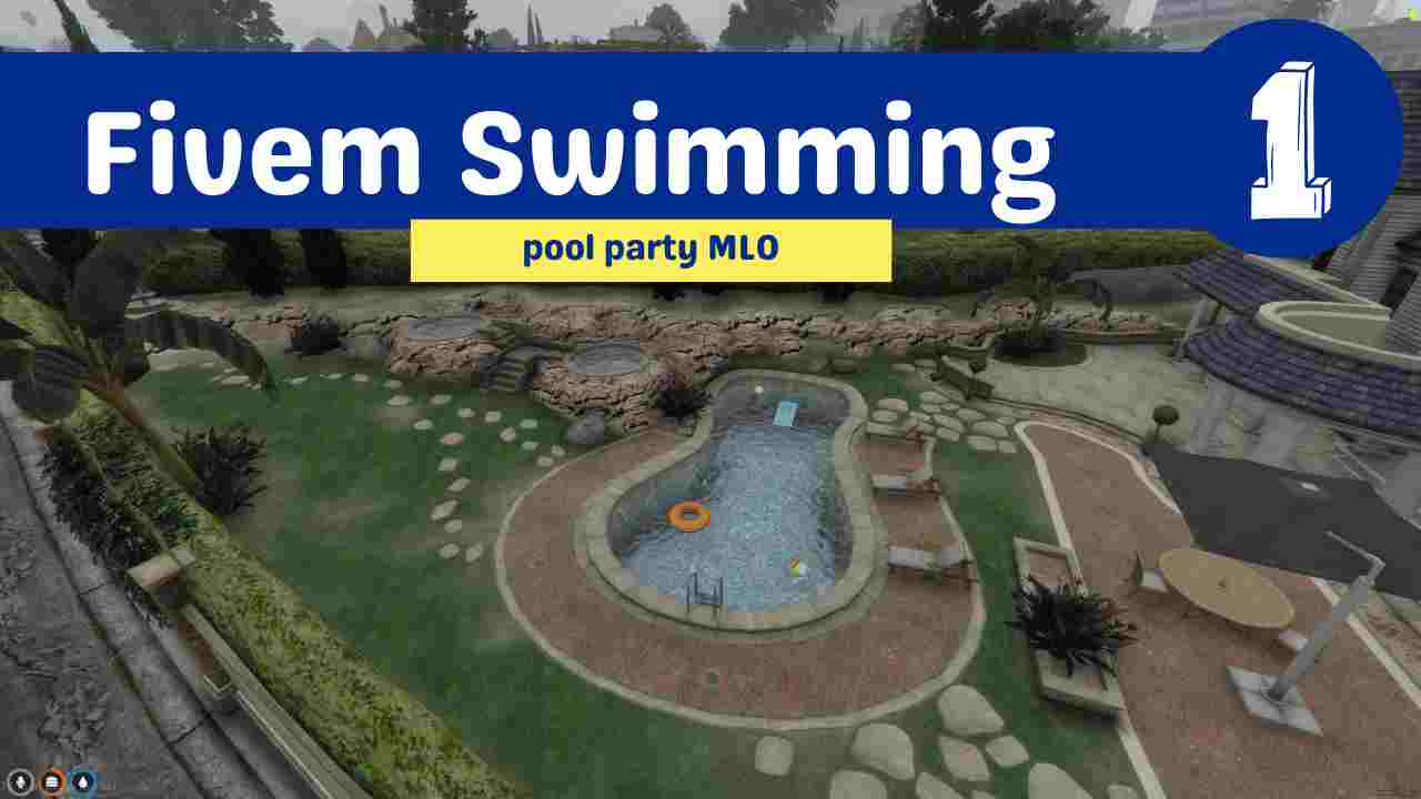 Fivem Swimming pool party MLO - FiveM Store