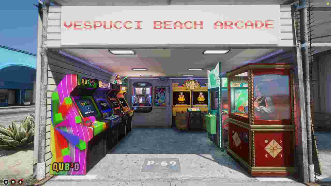 Fivem Vespuccis Beach Arcade - FiveM Store