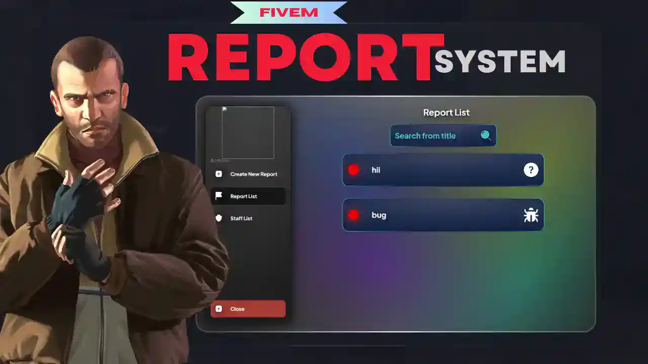 Report System Fivem Script - FiveM Store