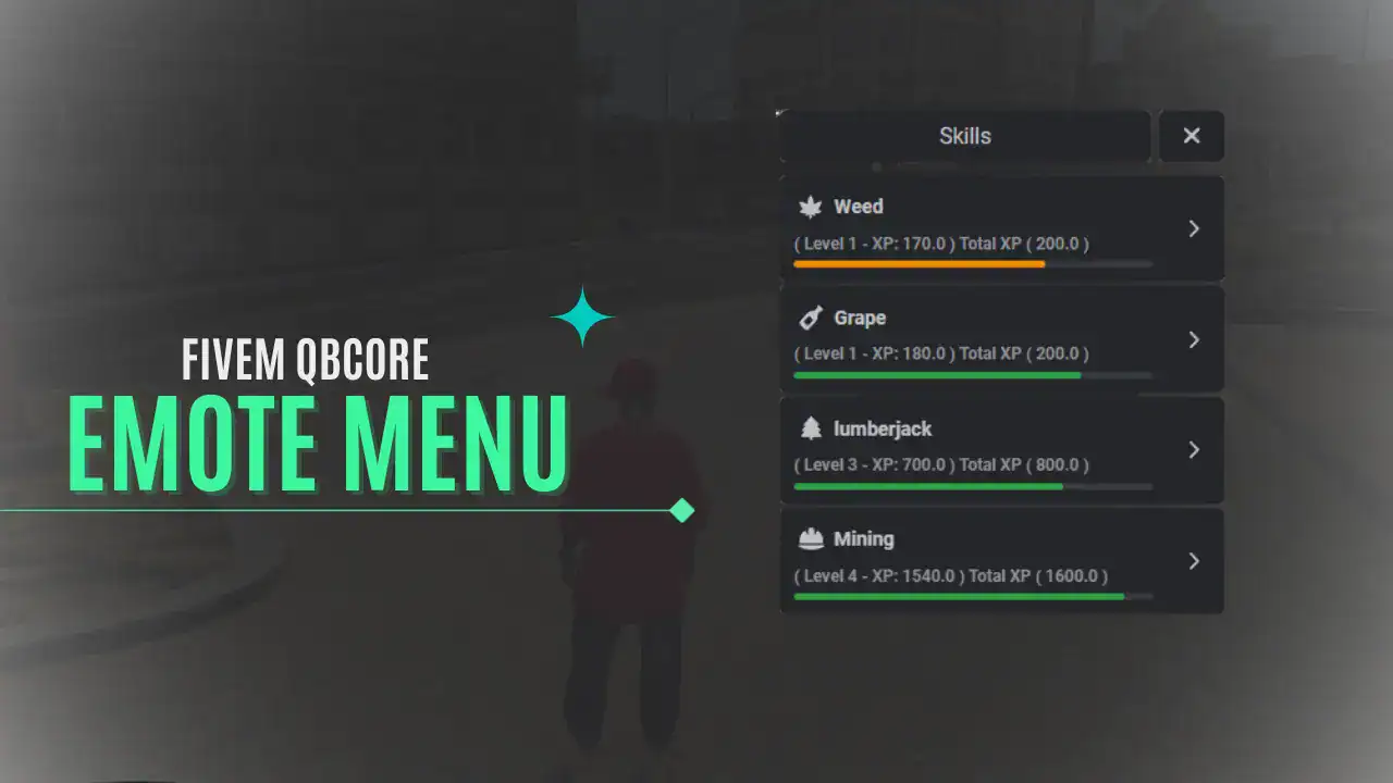 fivem skills script - FiveM Store