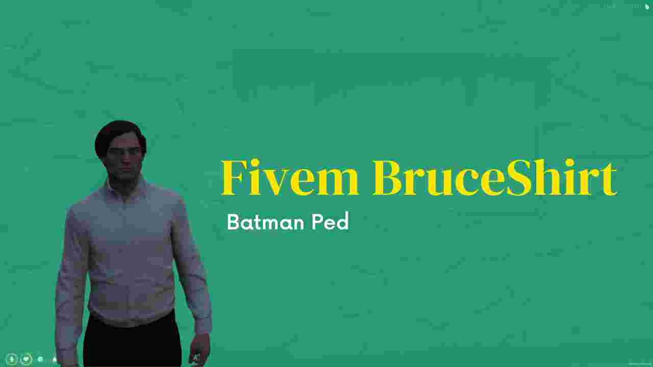Fivem BruceShirt Batman Ped - FiveM Store