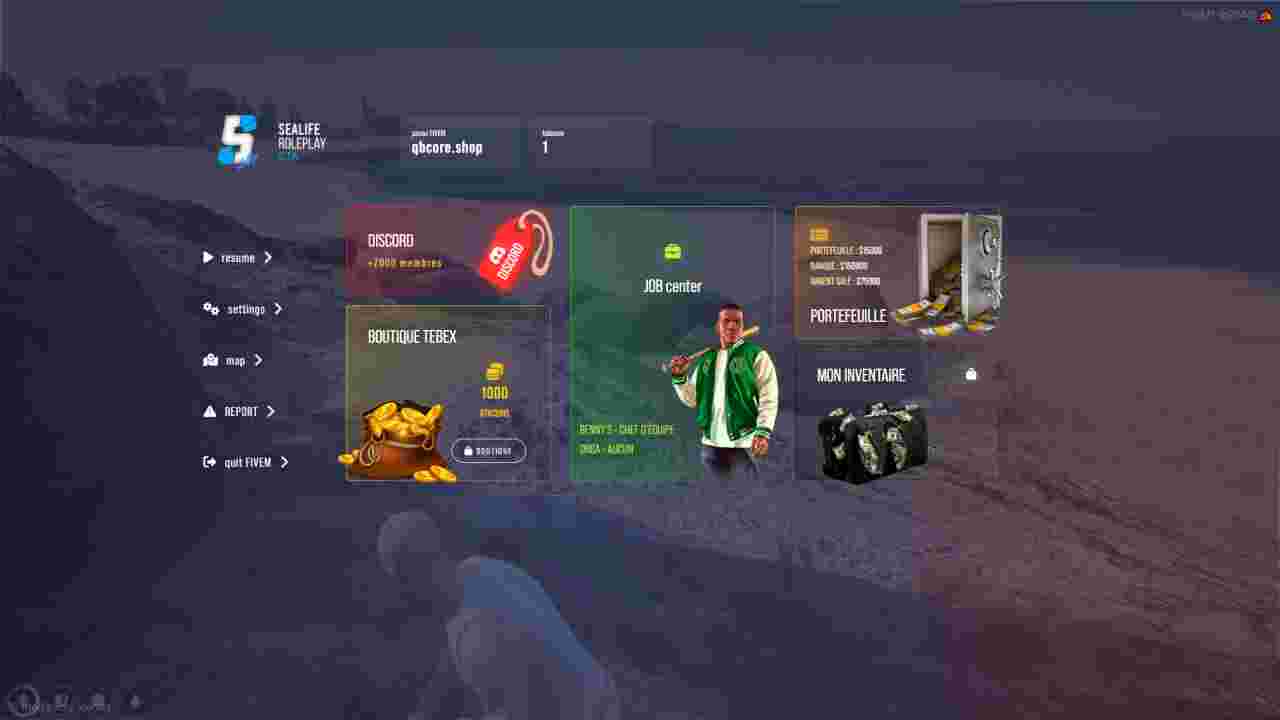 Fivem Pausemenu Script - FiveM Store