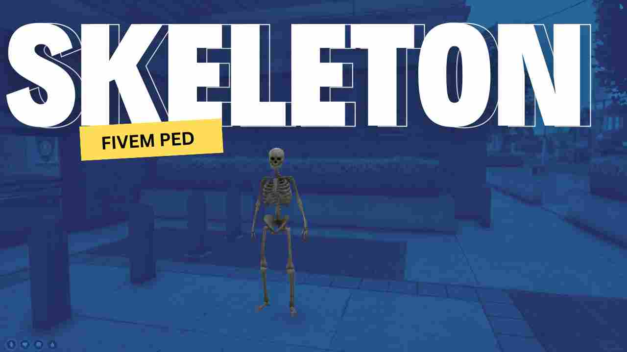 FIvem skeleton Ped - FiveM Store