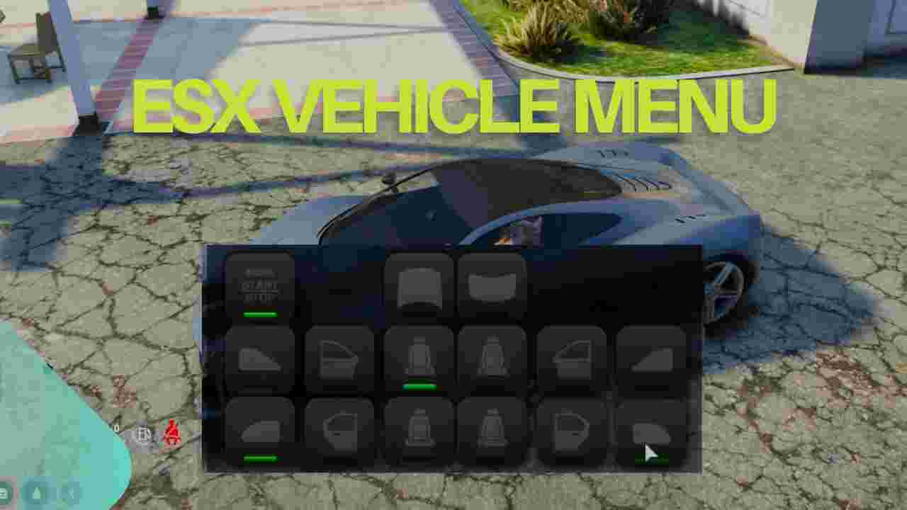 Fivem Esx vehicle menu - FiveM Store