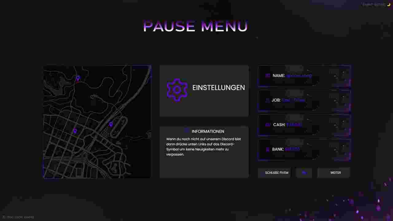 Fivem pause menu - FiveM Store