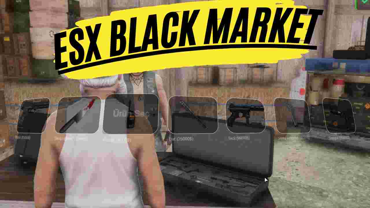 Fivem esx black market - FiveM Store