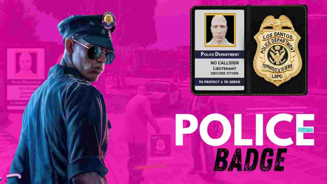 police badge fivem script - FiveM Store