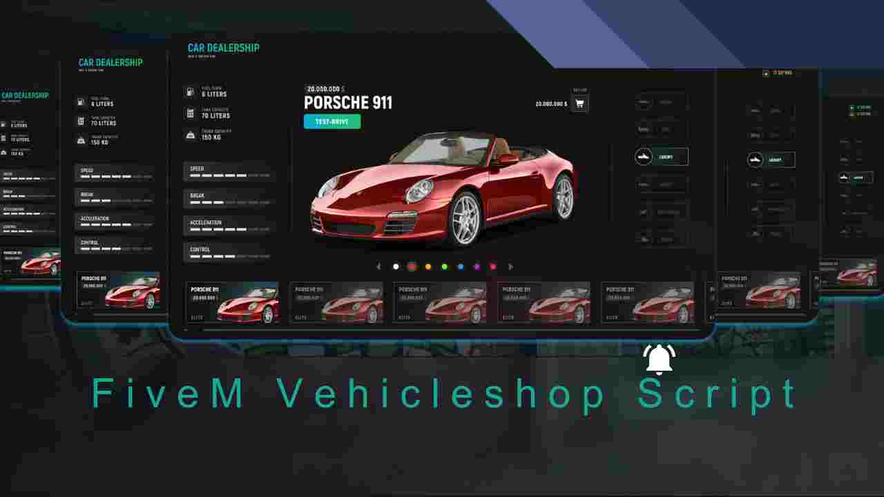 Fivem vehicleshop scripts - FiveM Store