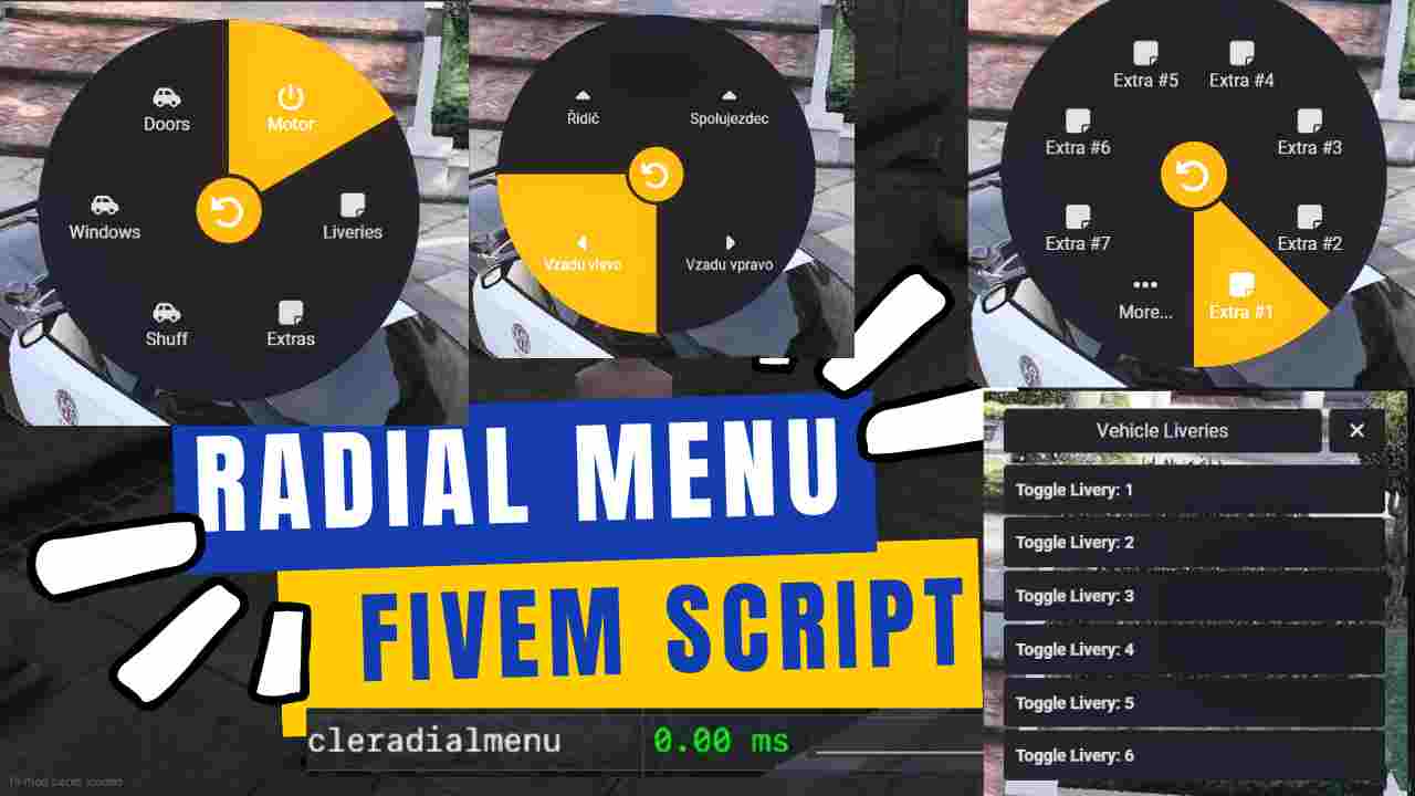 Radial menu fivem script - FiveM Store