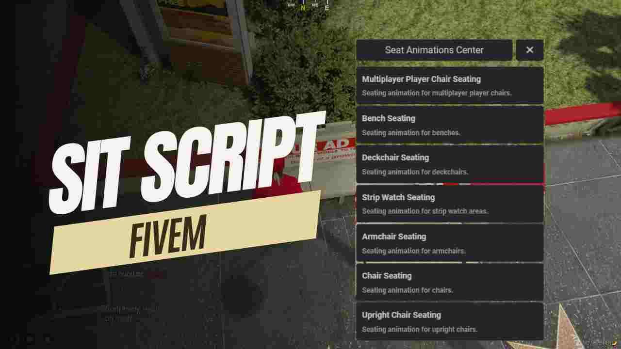 sit script fivem - FiveM Store