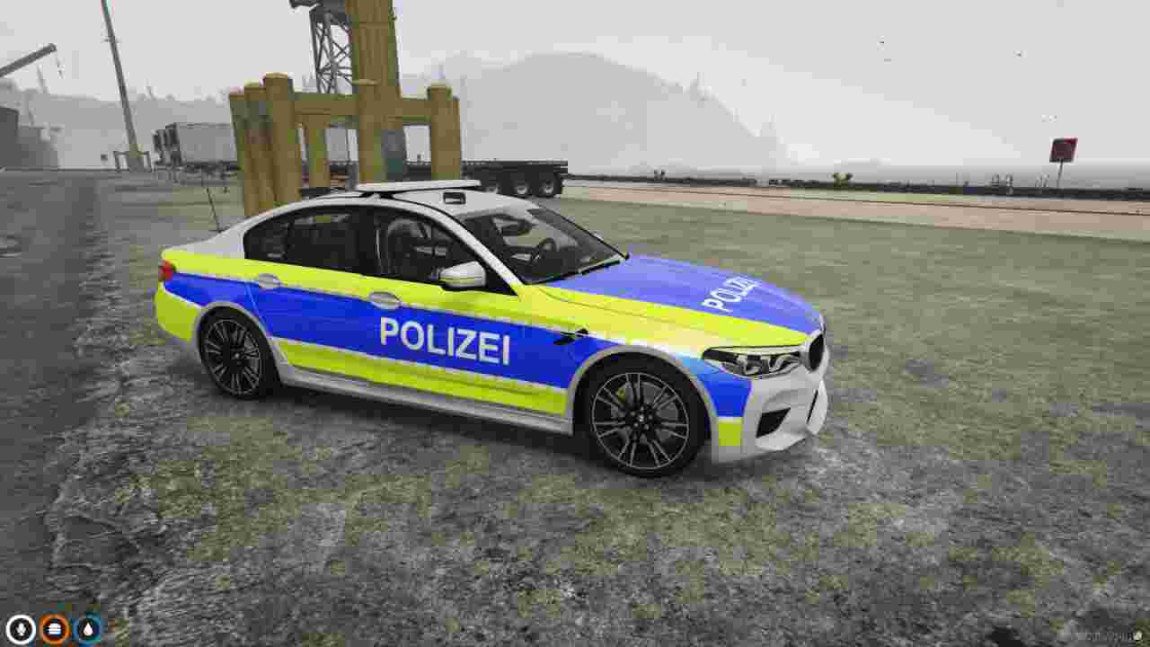 Fivem 2018 BMW M5 Polizei NRW | Police Vehicles - FiveM Store
