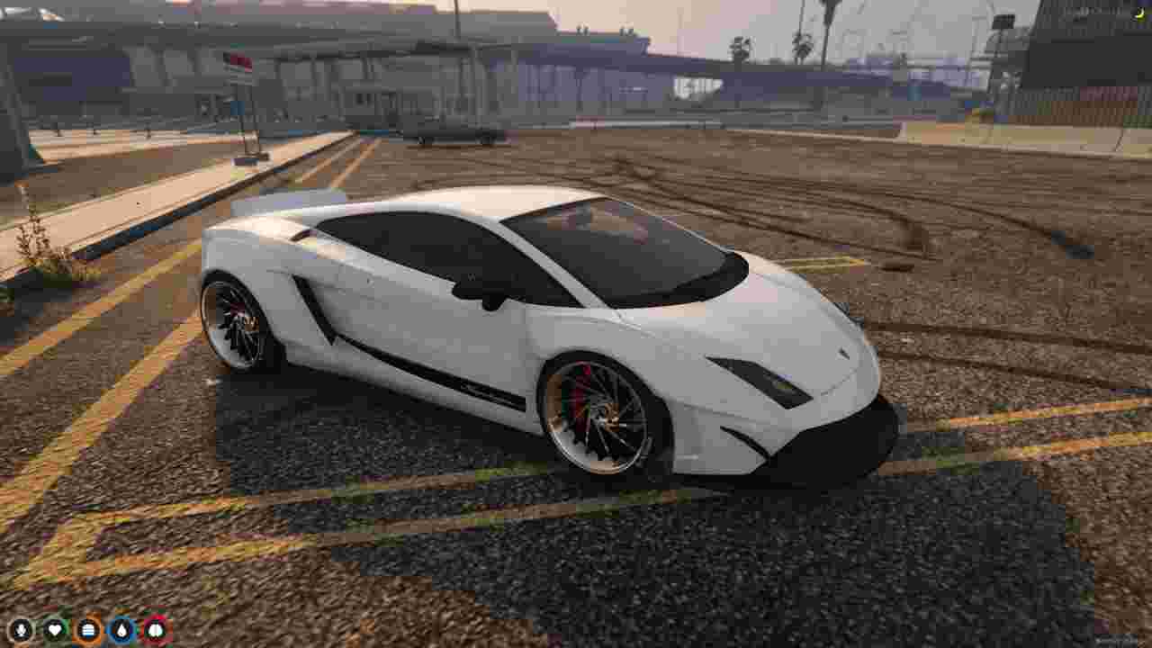 Fivem Lamborghini Gallardo 2005 LW LB Car - FiveM Store
