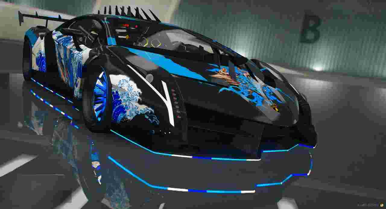 Fivem Lamborghini Veneno DRAGON | 3D Vehicle - FiveM Store