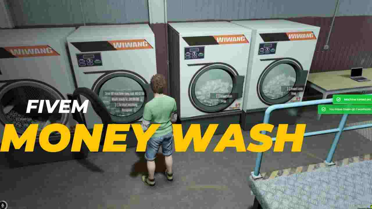 Fivem money wash script - FiveM Store