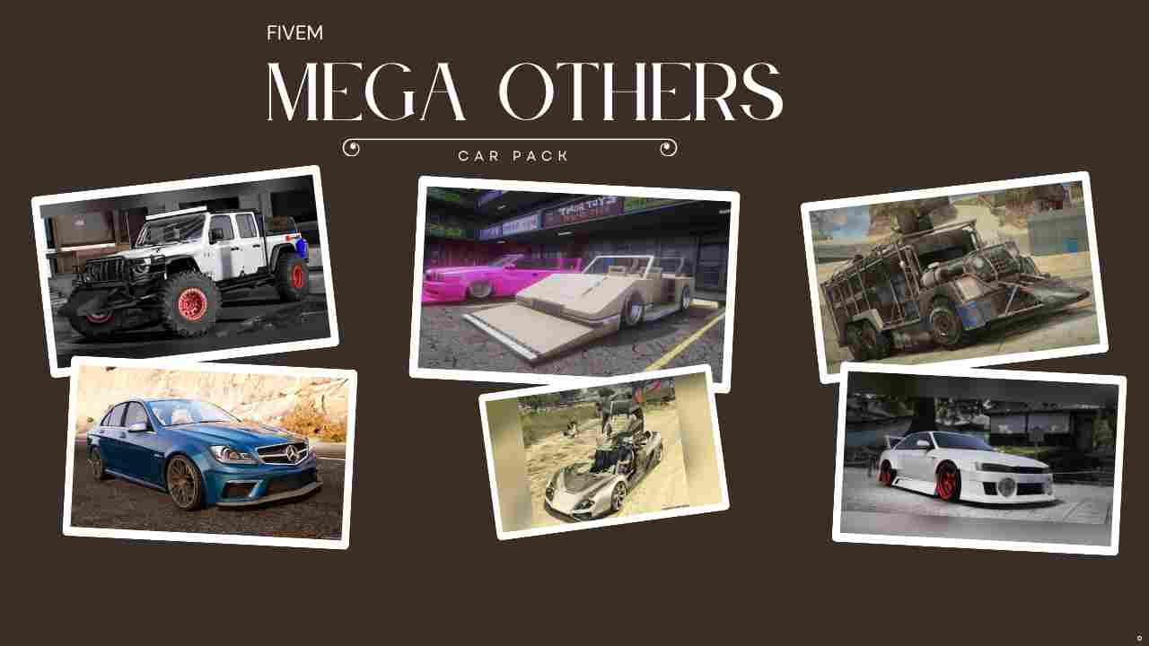 Fivem Mega Others Car Pack - FiveM Store