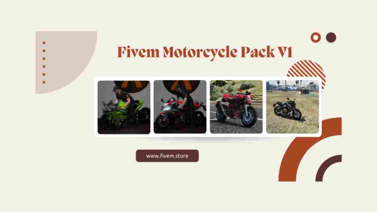Fivem Motorcycle Pack V1 - FiveM Store