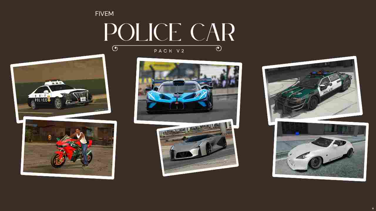 Fivem Police Car Pack V2 - FiveM Store